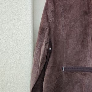 Alain Manoukian | Jackets & Coats | Alain Manoukian Suede Leather ...